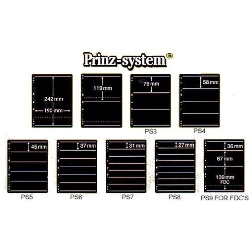 Prinz System single sided standard punching stock pages per 10 choice ...