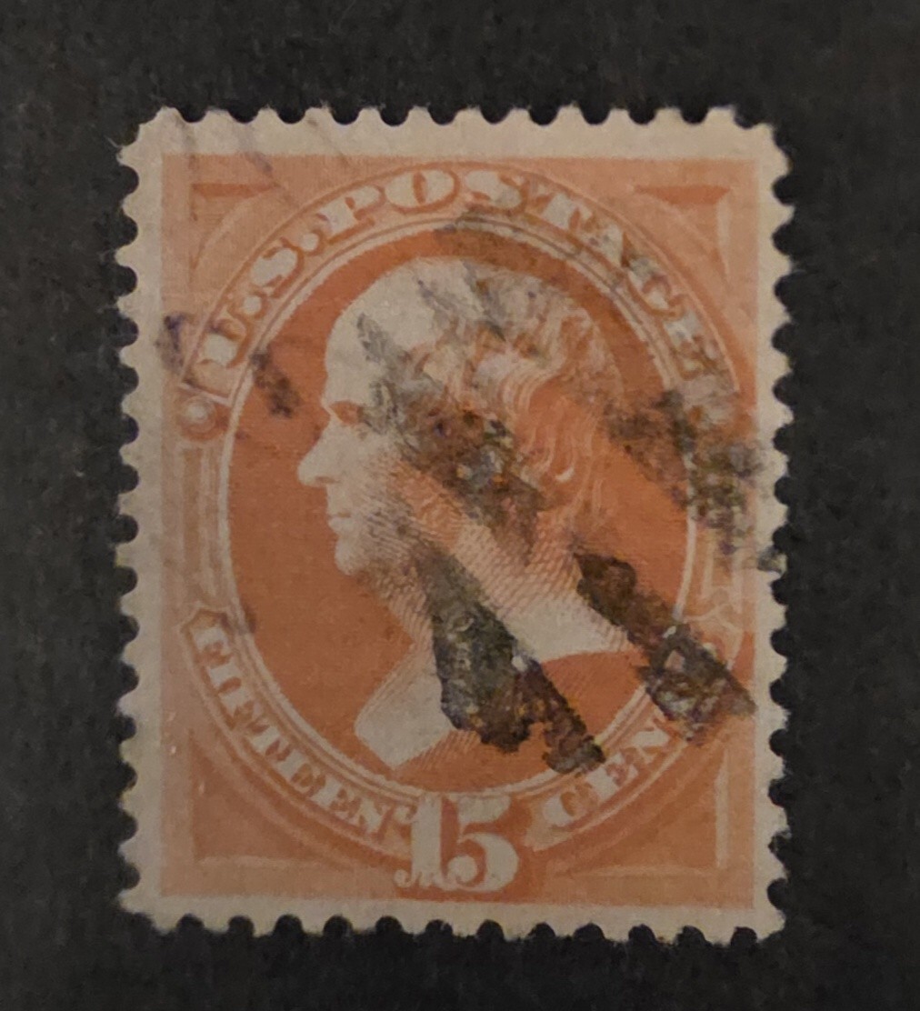 US Scott 189 Stamp Used 15 Cent 1878 Daniel Webster T18827 | United ...