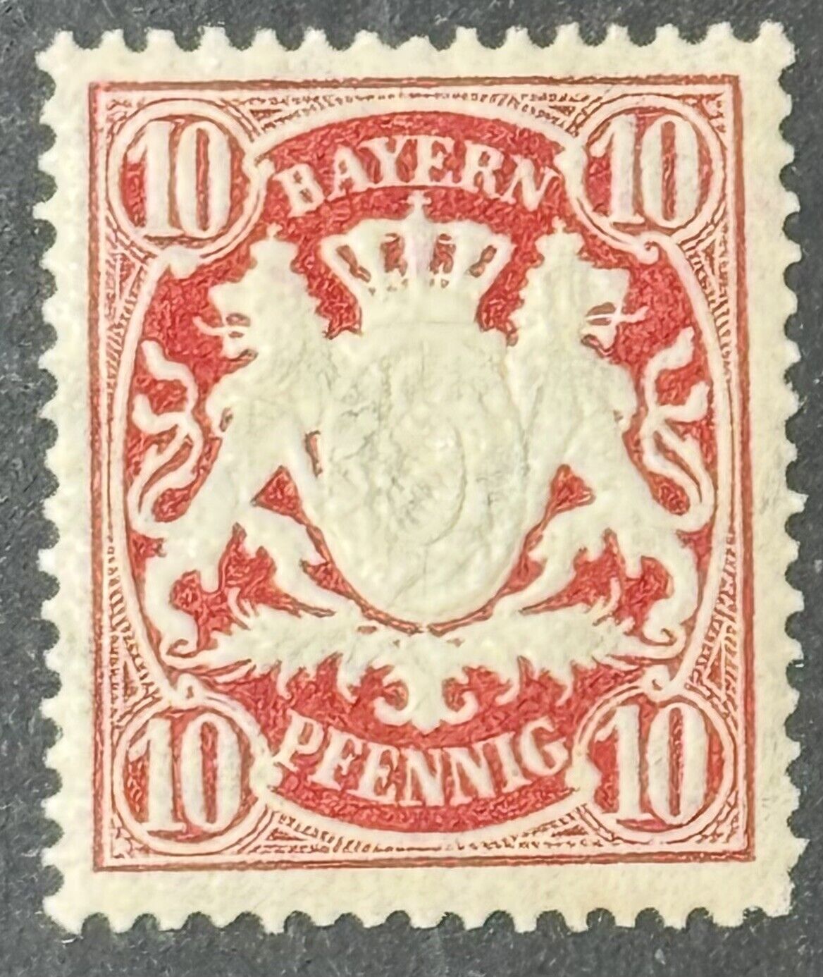 DP Stamps, Germany-Bavaria, 1876-1878, SC41, MLH, VF, Single Stamp ...