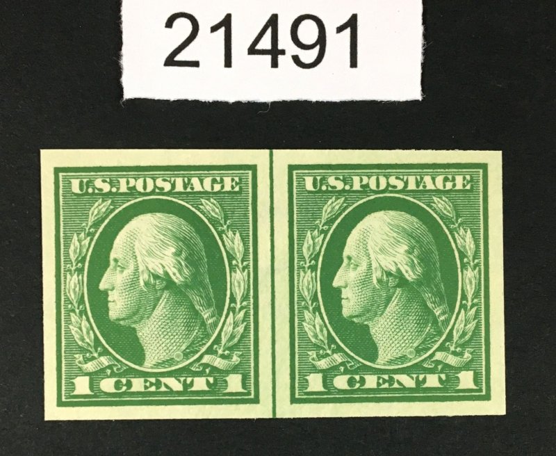 US Stamps # 408 Mint OG NH Line Pair LOT # 21491 | United States ...