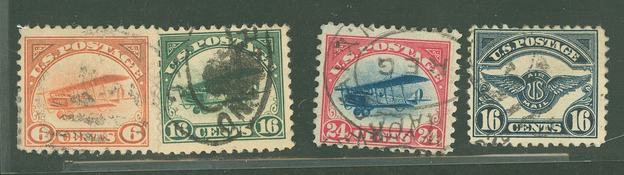 United States #C1/C2/C3/C5 | United States, Air Mail Stamp / HipStamp