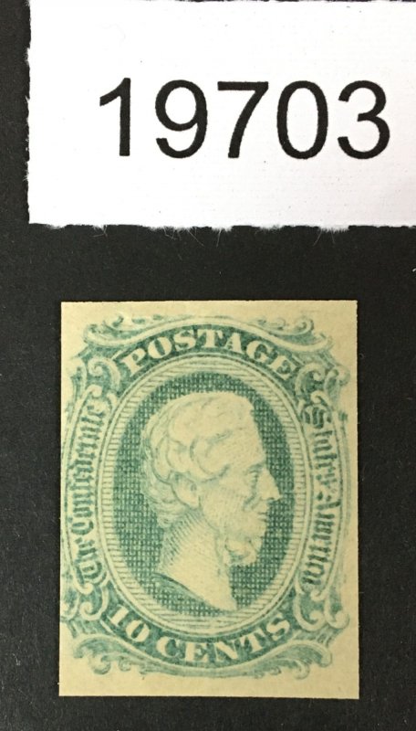Us Stamps Csa 11d Mint Og Nh Pos86 Csa Cert Lot 19703 United States General Issue 