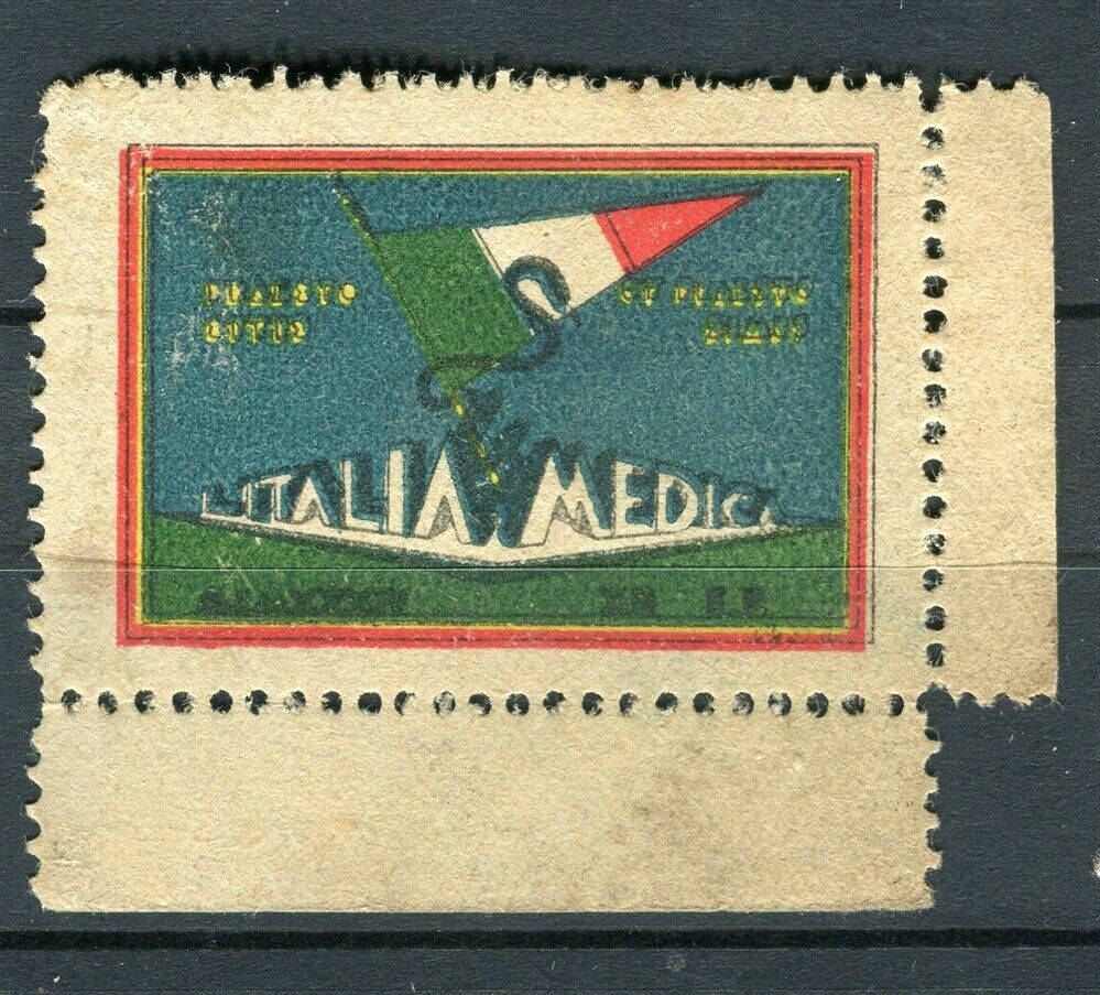 ITALY; Early 1900s special ITALIA MEDICA Perf pictorial issue Mint ...