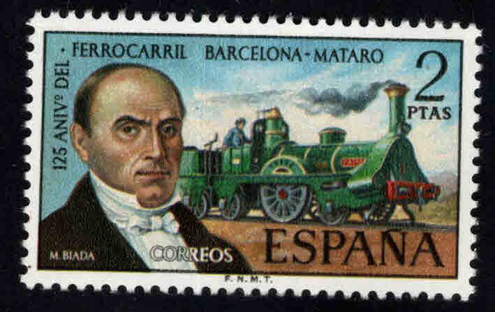 SPAIN Scott 1799 MNH** Steam Engine stamp | Europe - Spain & Colonies ...