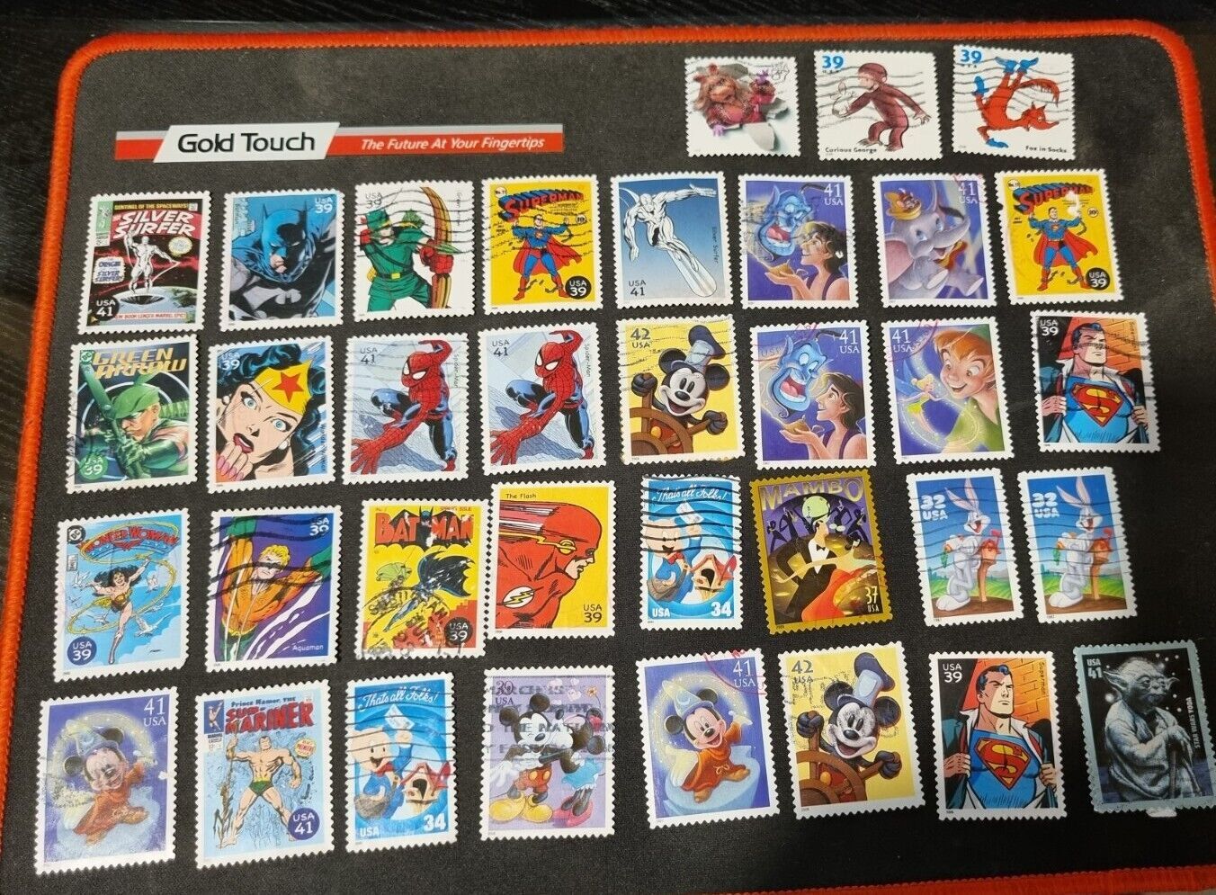 Usa marvel 40 stamps comics And Disney And More #521 | United States ...