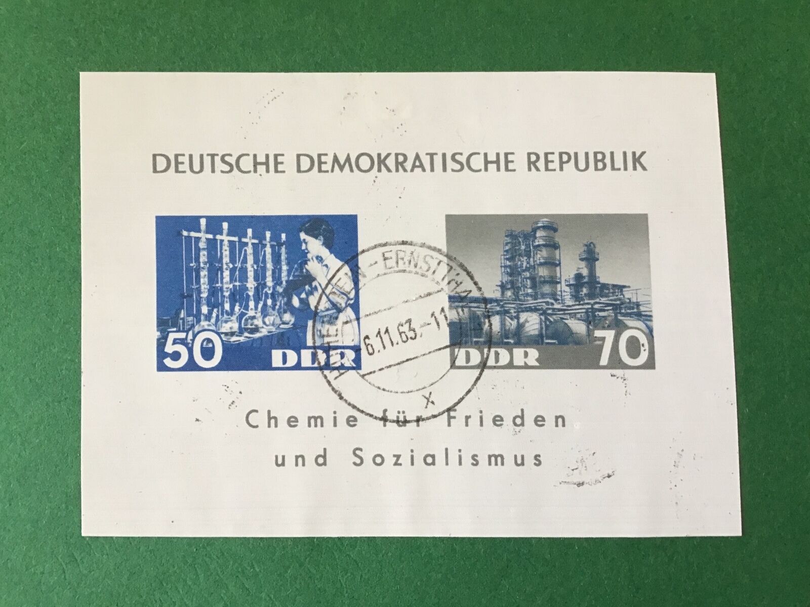 German Democratic Republic 1963 Used Stamp Sheet Stamps R44850 | Europe ...