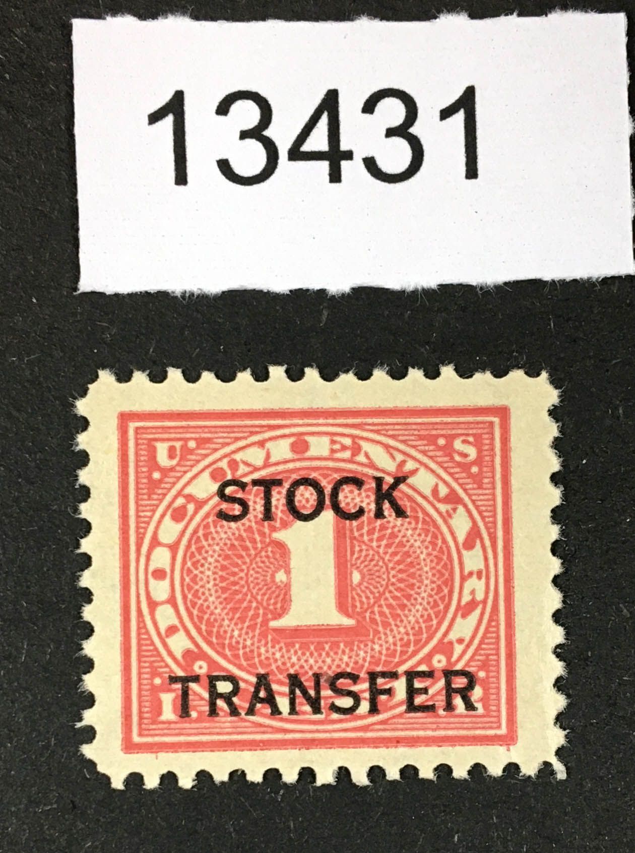 US Stamps # RD1 Mint OG NH LOT #13431 | United States, Revenues - Stock ...