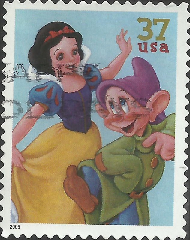 # 3915 Used Snow White and Dopey | United States, General Issue Stamp ...
