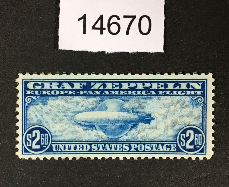 US Stamps # C15 Graf Zeppelin Mint OG H LOT #14670 | United States, Air ...