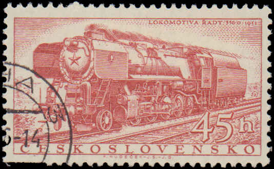 Czechoslovakia #770-775, Complete Set(6), 1956, Trains, Used, CTO ...