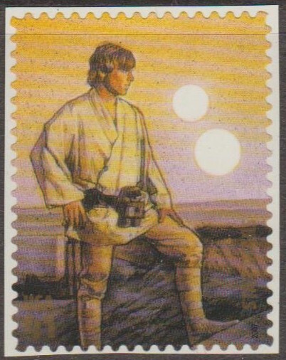 4143e, Single. "Luke Skywalker" MNH, .41 cent | United States, General ...