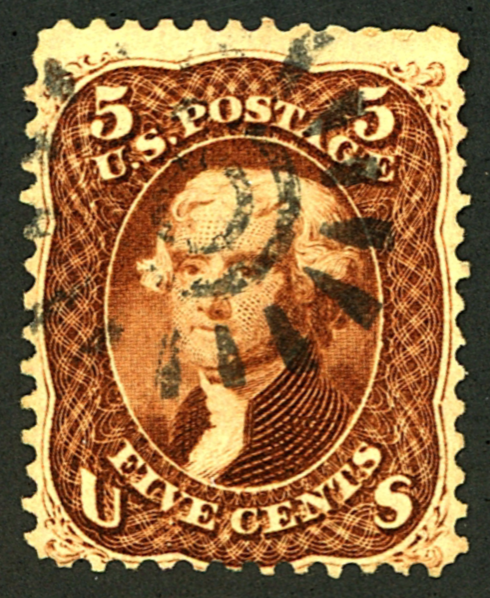 U.S. #75 USED | United States, General Issue Stamp / HipStamp
