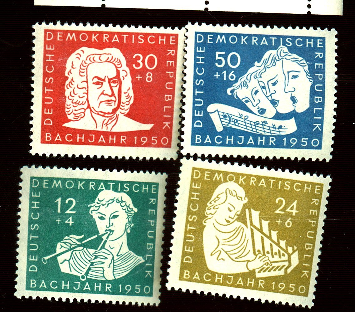 German DDR #B17-20 Mint VF OG NH Cat $30 | Europe - Germany & Colonies ...