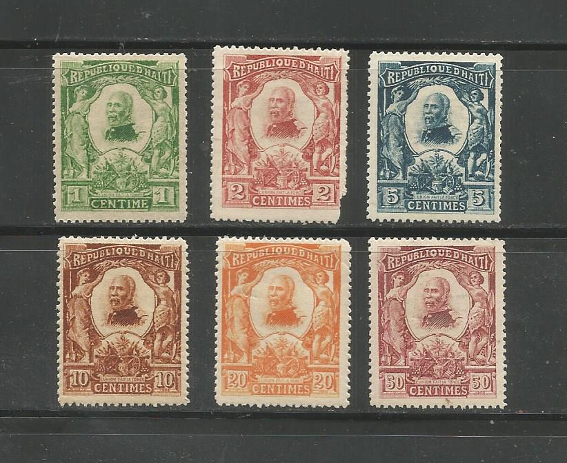 #96 - #101 Pres. Pierre Nord-Alexis | Caribbean - Haiti, General Issue ...