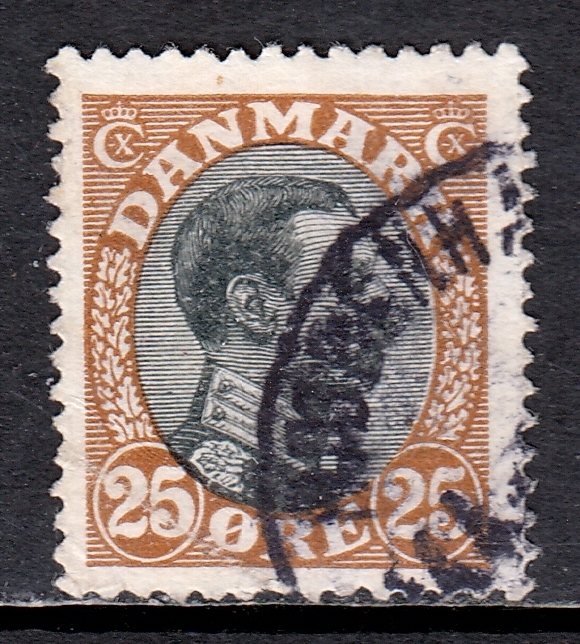 Denmark - Scott #107 - Used - SCV $8.00 | Europe - Denmark, General ...
