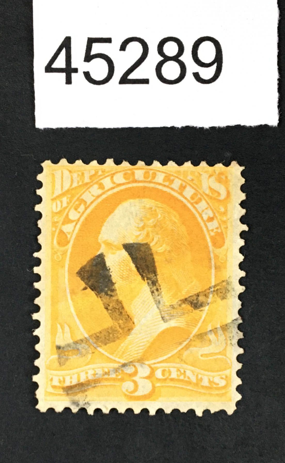 US Stamps # O3 Official Used LOT #45289 | United States, Officials ...