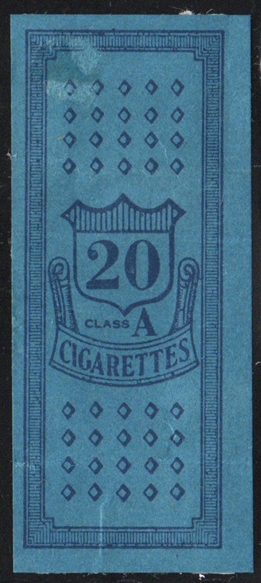 Cigarette Closure: 20 Class A Cigarettes Used | United States, Stamp ...
