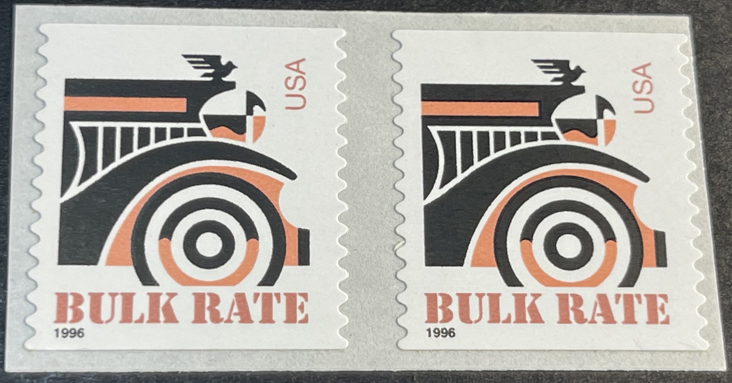 U.S.# 2906-Mint/Never Hinged--Coil-Pair--Bulk Rate--1996 | United ...