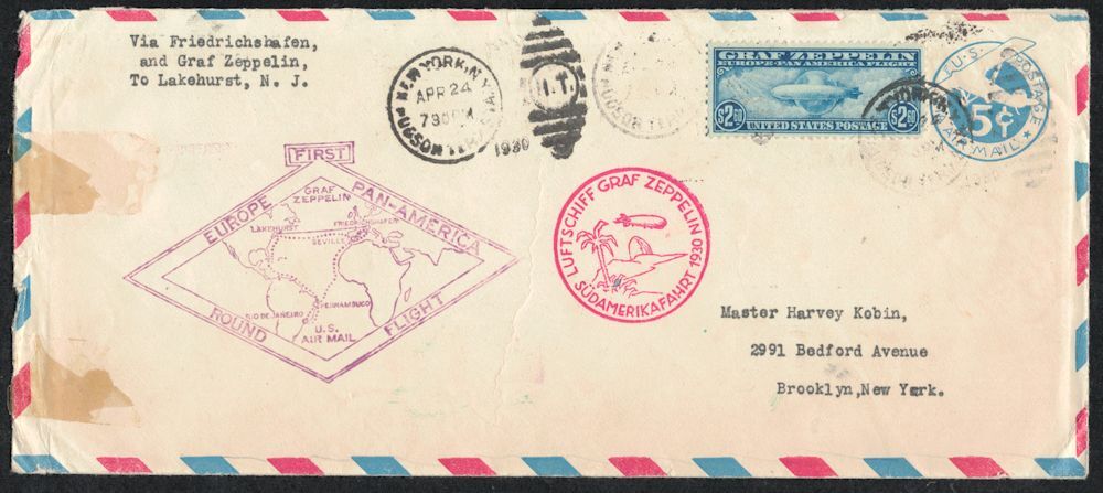 C15 , UC1 on Flight Cover, stamp is a solid ..MORE.. ww1051 | United ...