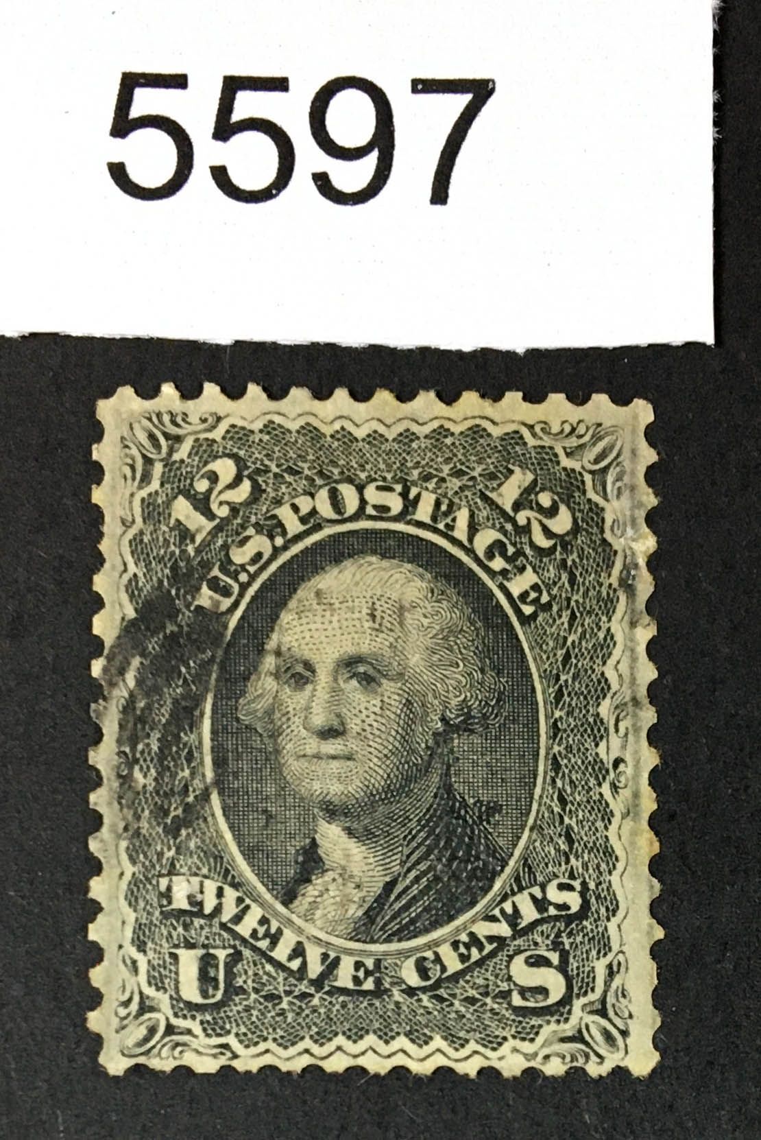 US Stamps # 97 Used CAT. $250 LOT #5597 | United States, General Issue ...