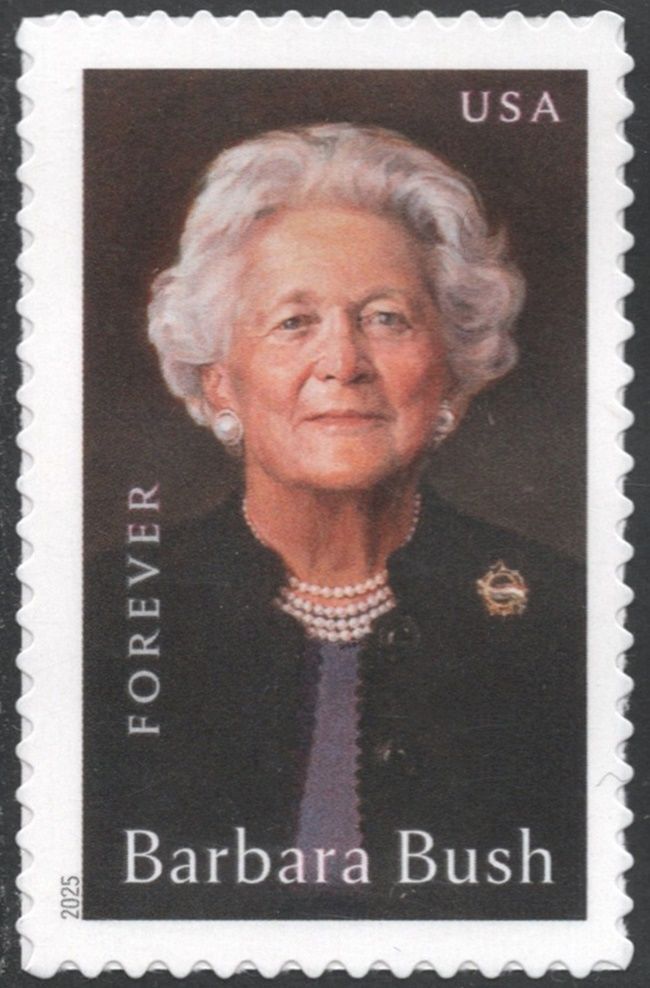 NEW ISSUE (Forever) Barbara Bush Single (2025) SA | United States ...