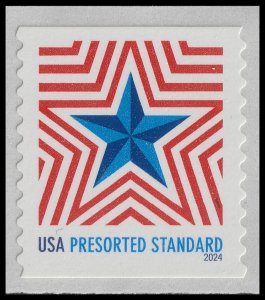 US 5832 Radiant Star presorted standard 10c coil single MNH 2024 ...