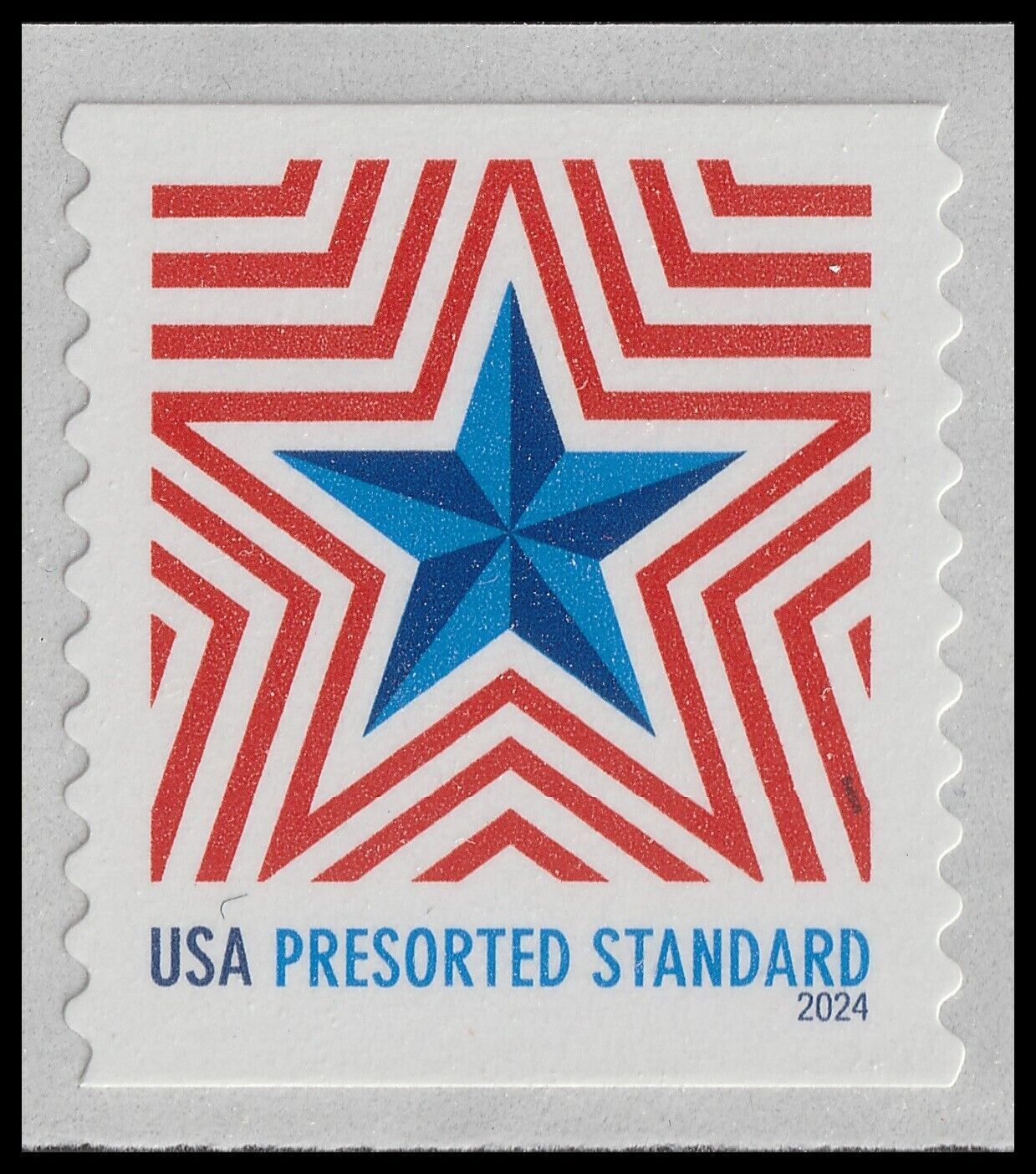 US 5832 Radiant Star presorted standard 10c coil single MNH 2024 ...