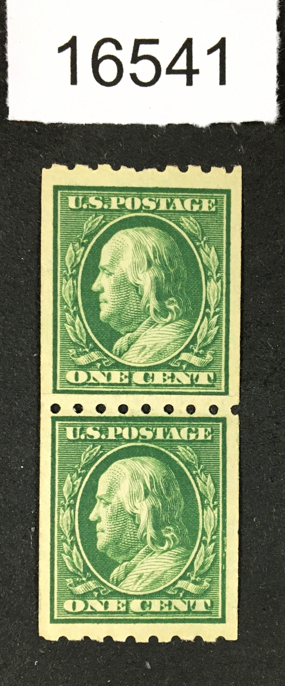 US Stamps # 390 Mint OG NH Paste-Up Pair LOT #16541 | United States ...