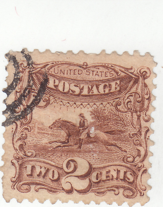 Scott # 113 - 2c Brown - Horse and Rider - "G" Grill - Used - SCV - $80 ...