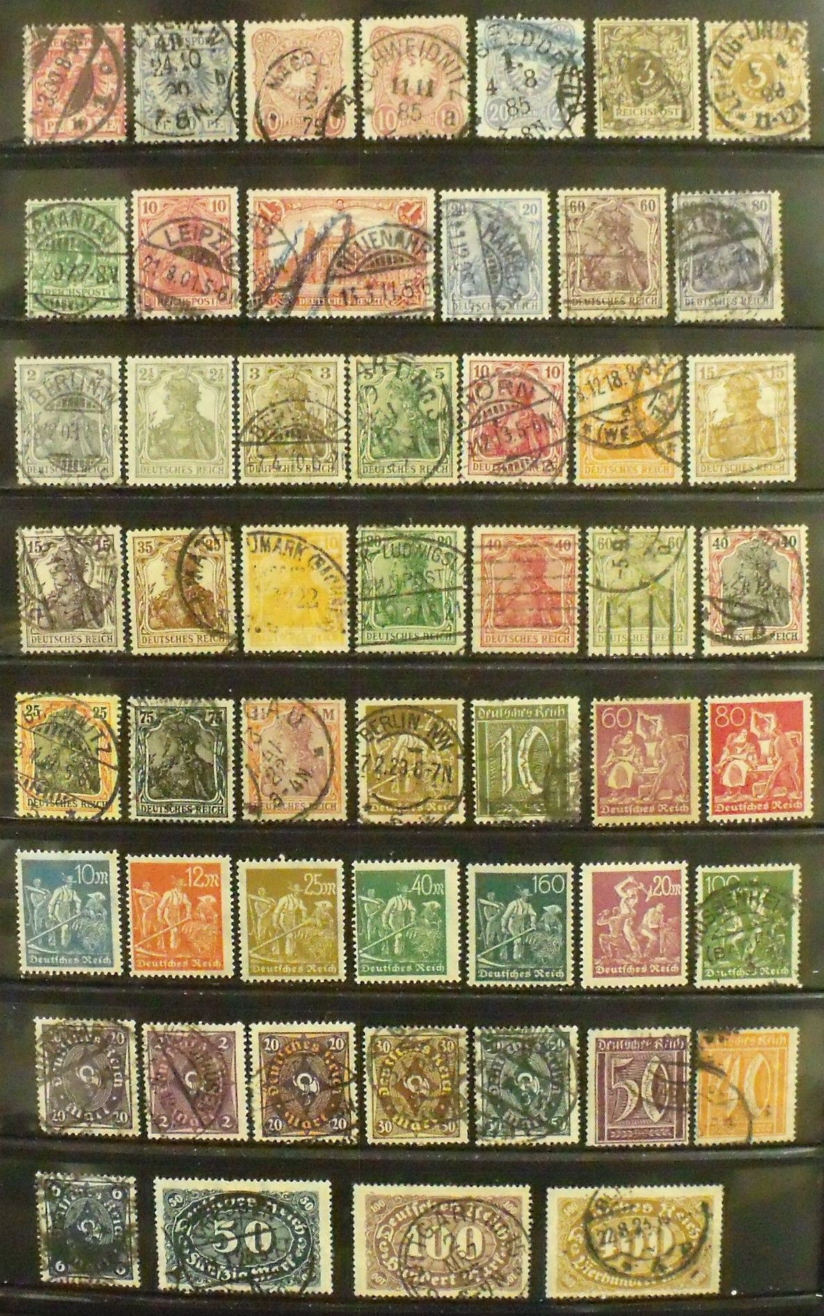 A1792 GERMANY Collection Two Pages Mint/Used | Europe - Germany ...