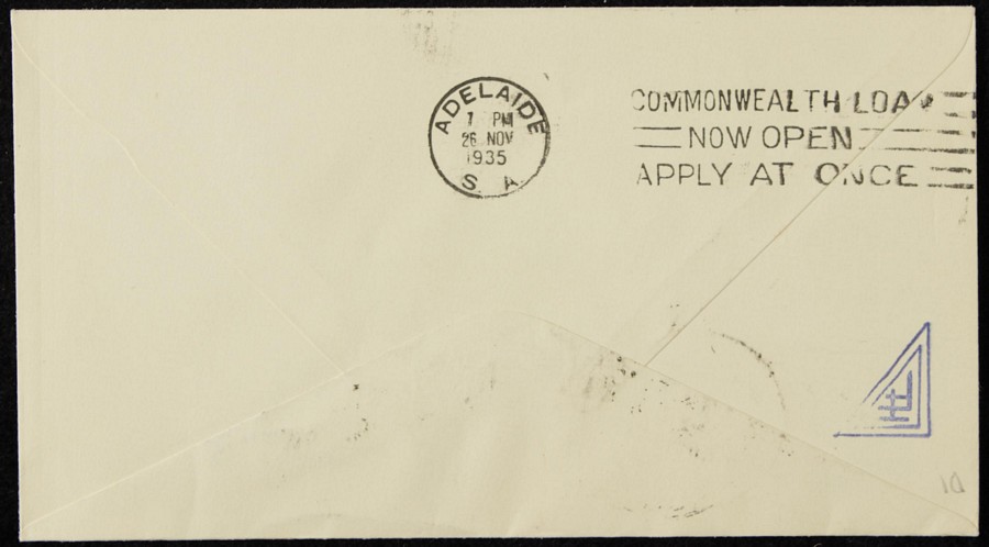 AUSTRALIA 1935 Broken Hill-Adelaide First Flight Cover. | Australia ...
