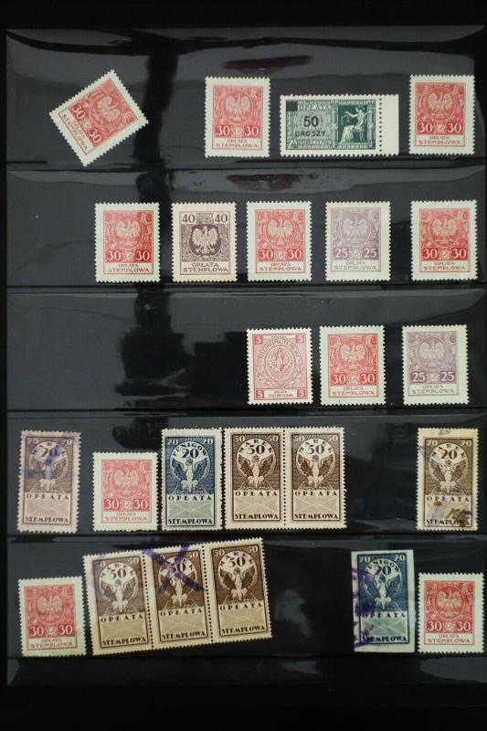 Poland Revenue Stamp Collection | Europe - Poland, Stamp / HipStamp