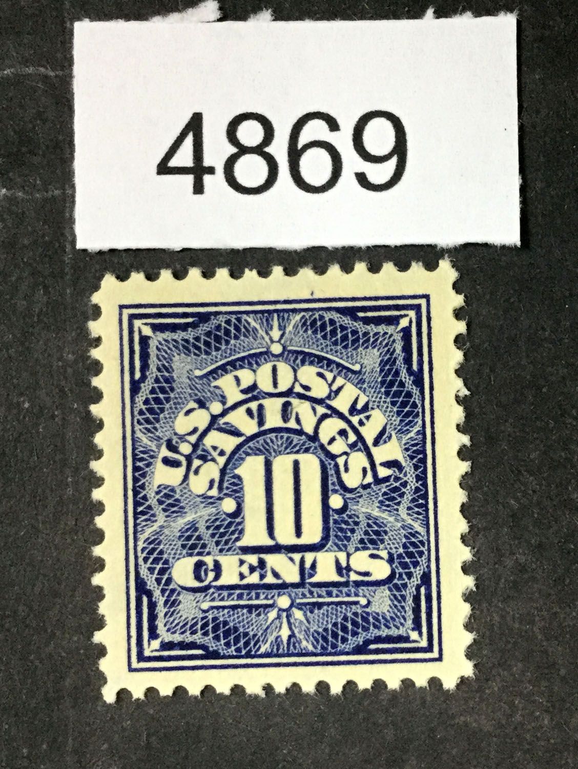 US Stamps #Ps4 Mint OG H LOT #4869 | United States, Back of Book (Other ...