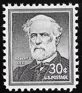 1049A 30 cents 1955 Robert E. Lee Stamp Mint OG NH EGRADED XF 90 XXF ...