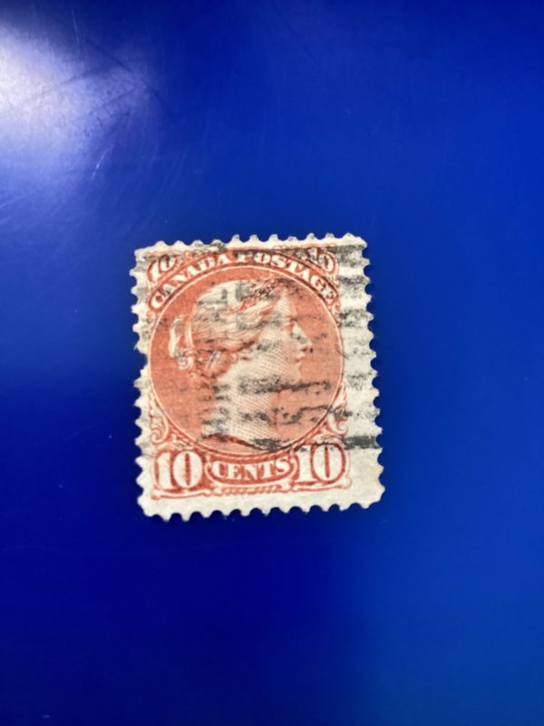 Scott 45 Canada | Canada, General Issue Stamp / HipStamp