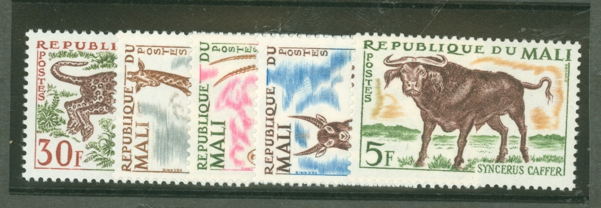 Mali #67-71 Single (Complete Set) | Africa - Mali, General Issue Stamp ...