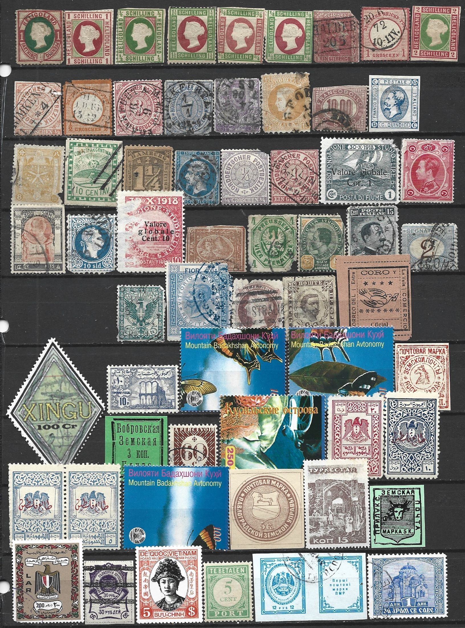 Collection LOT 16130 WW 60 Various AC Stamps (5 First Rows Faulty ...
