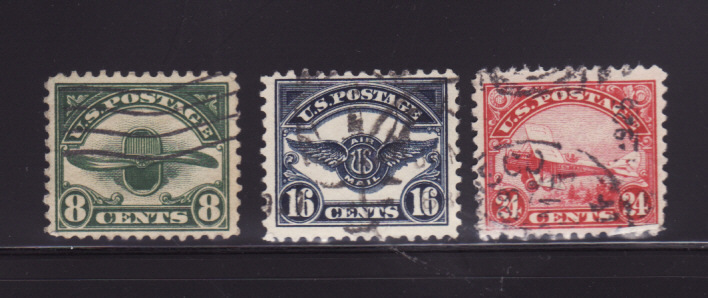 United States C4-C6 Set U Aviation, Air Mail Stamps (A) | United States ...