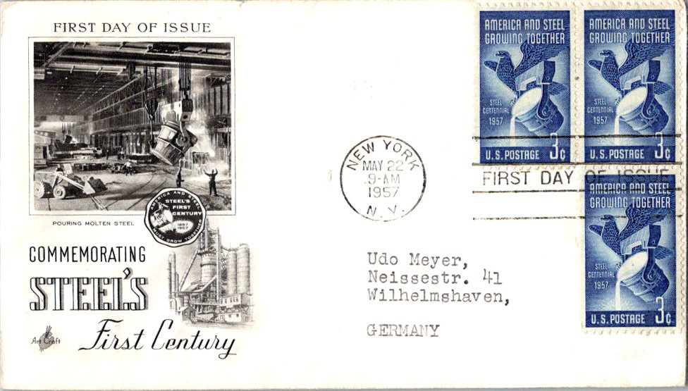 United States Scott 1090 Typewritten Address. | United States, General ...