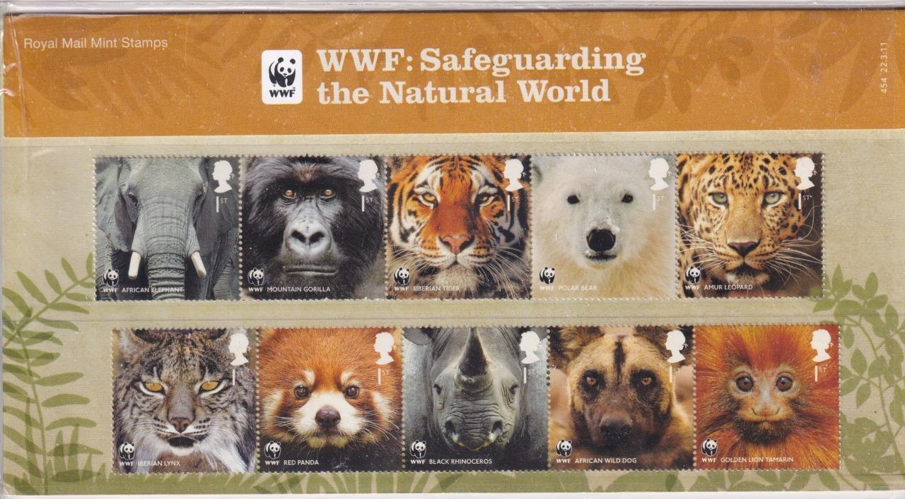 GB WWF Safeguarding the Natural World Strips & S/Sheet Post Office ...