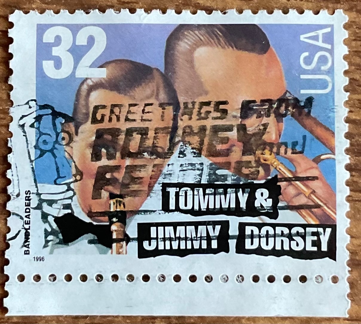 US #3097 Used Single American Music Tommy & Jimmy Dorsey L28 | United ...