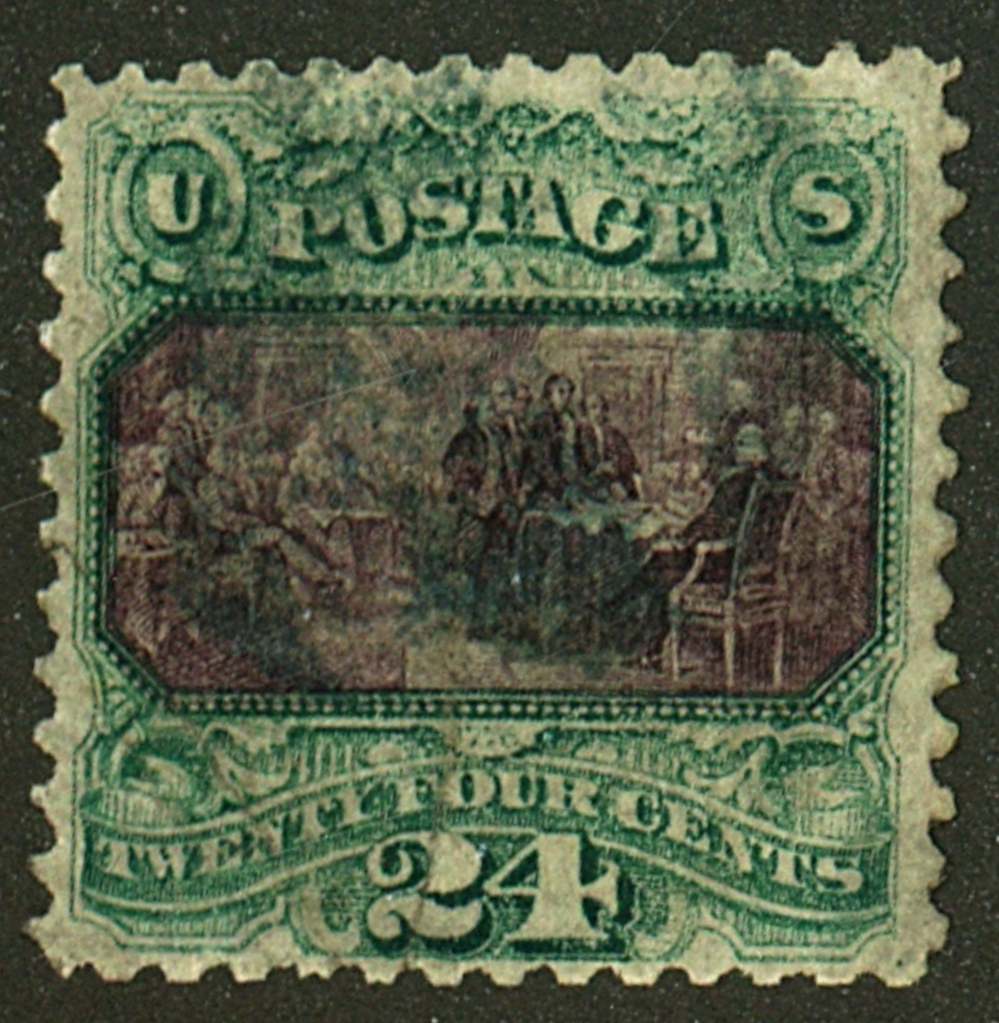 U.S. #120 USED | United States, General Issue Stamp / HipStamp