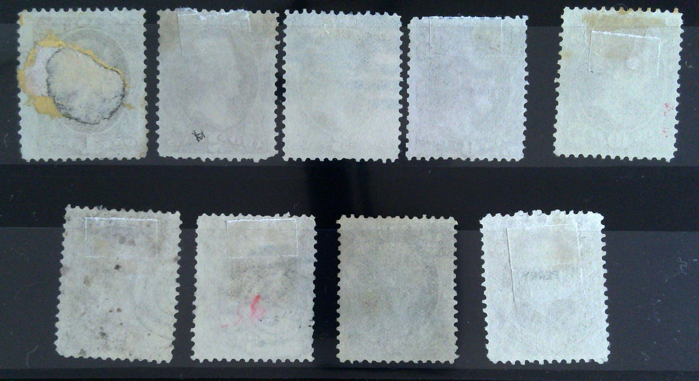 Scott #O72-O75,O77-O79&O81-O82 - Brown - Official Treasury Lot - Used ...