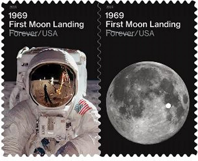 USPS 1969 First Moon Landing 50th Anniversary (Sheet of 24) First-Class ...