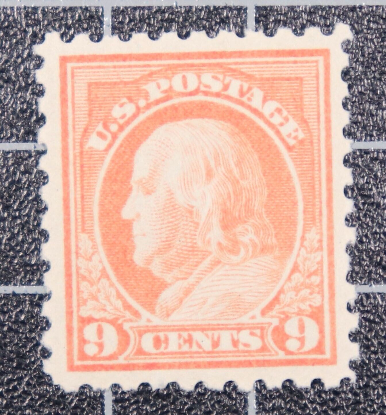 Scott 472 - 10 Cents Franklin - OG MH - Nice Stamp Gum Wrinkle SCV ...