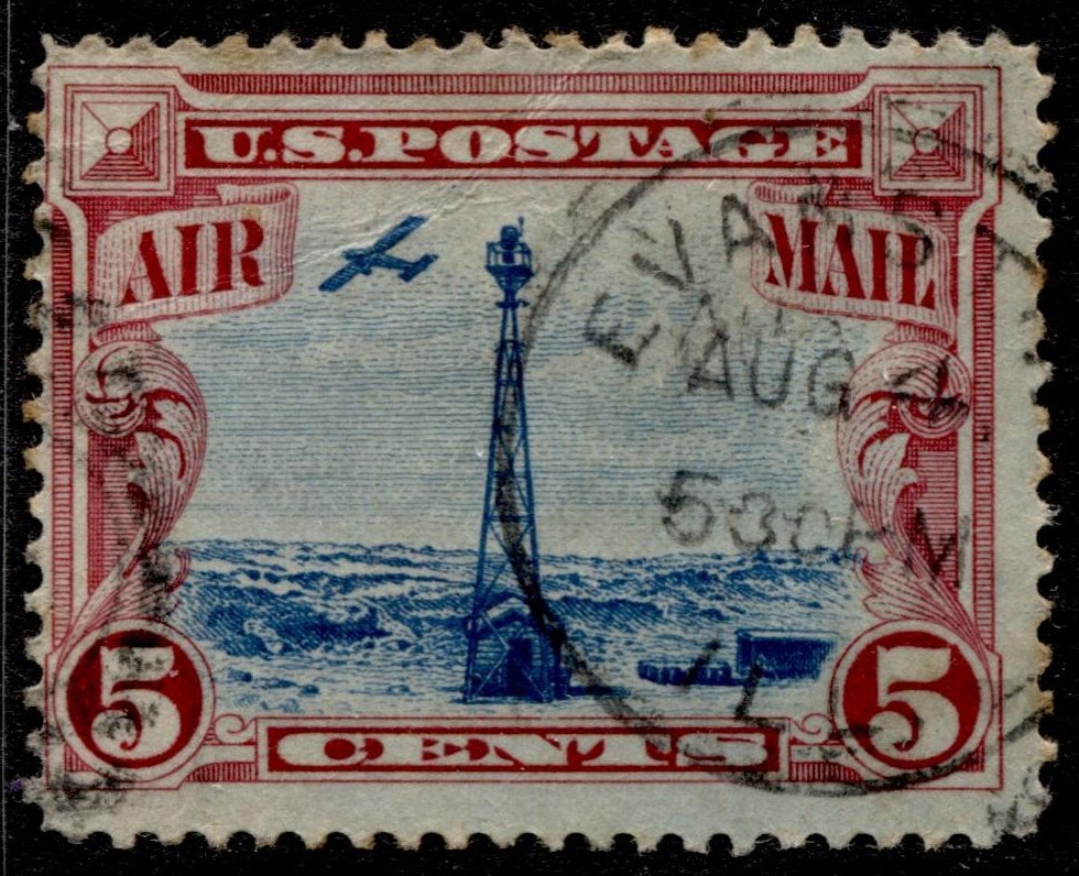 US Stamps #C11 Used AIR Post Issue | United States, Air Mail Stamp ...