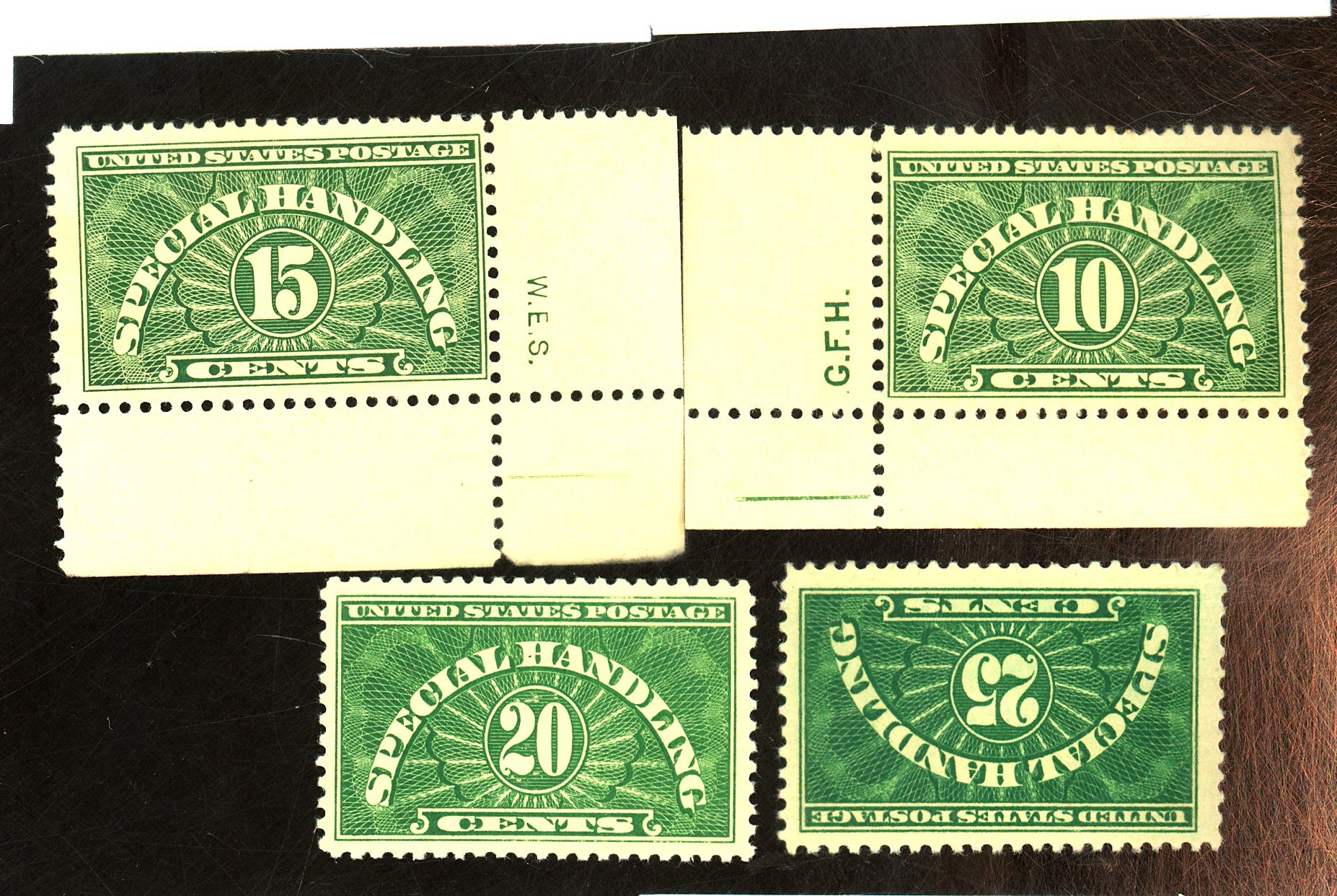 Qe1-4 Mint FVF OG Qe1-3 NH QE4 LH Cat $41 | United States, Special ...