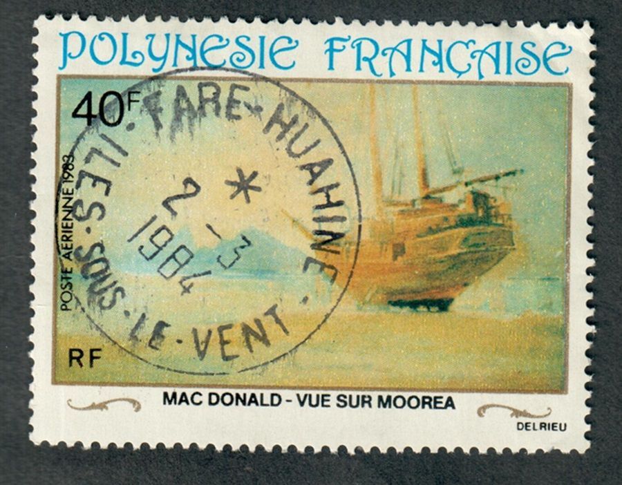 French Polynesia C202 used single | Europe - France & Colonies, Air ...