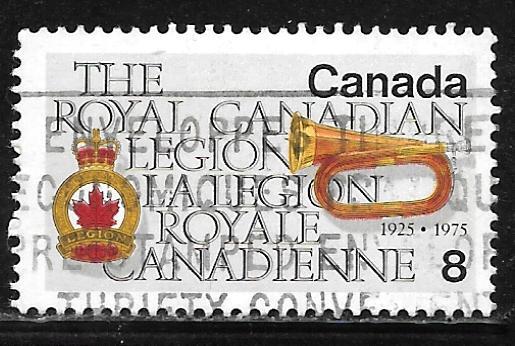 Canada 680: 8c Legion Emblem and Bugle, used, VF | Canada, General ...