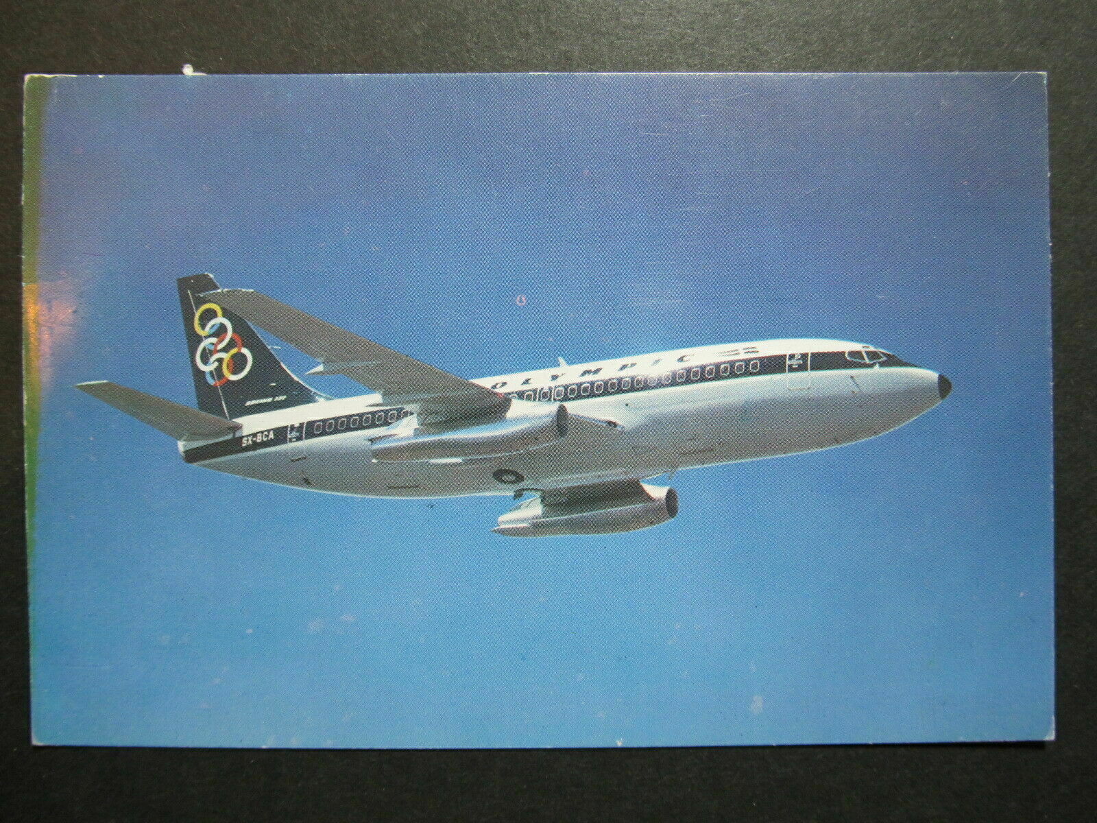 4229 Amateur Radio QSL Card Olympic Airways Boeing | United States ...